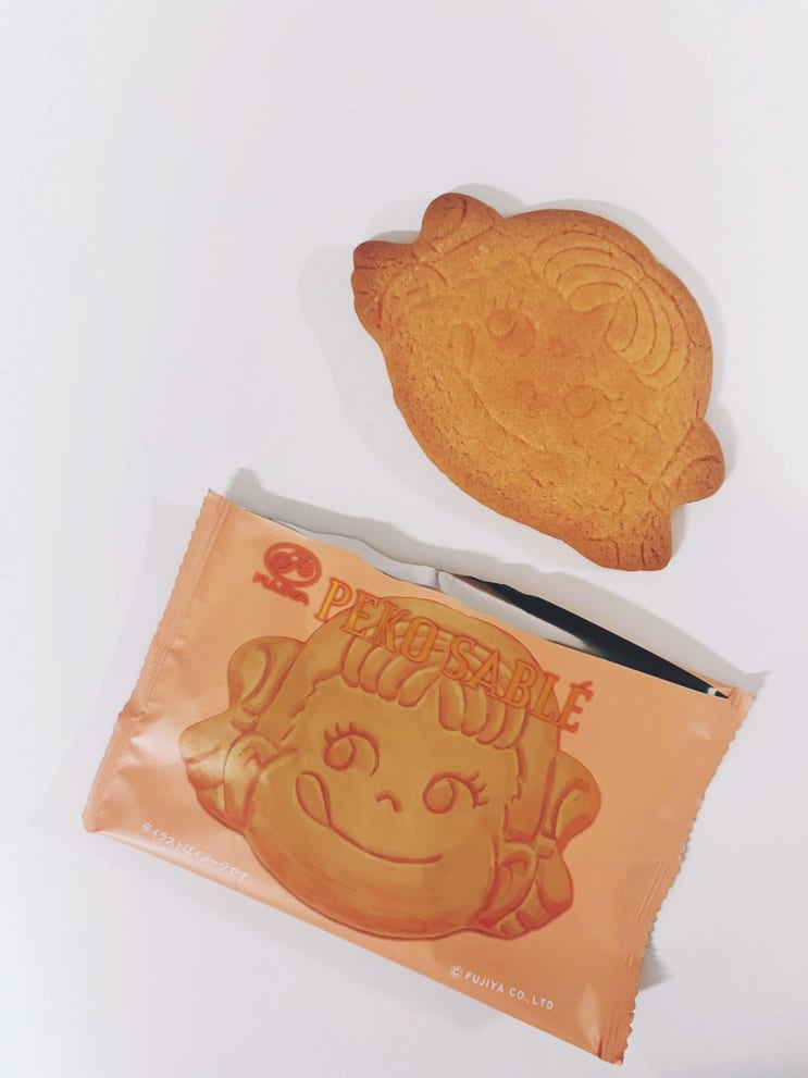 후지야 페코 사브레(peko sable) 페코짱 쿠키세트, 일본 어머니의 귀여운 선물 : 네이버 블로그