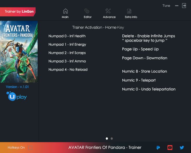 아바타: 프론티어 오브 판도라 v1.01 +11 트레이너 Avatar: Frontiers of Pandora v1.01 Plus ...