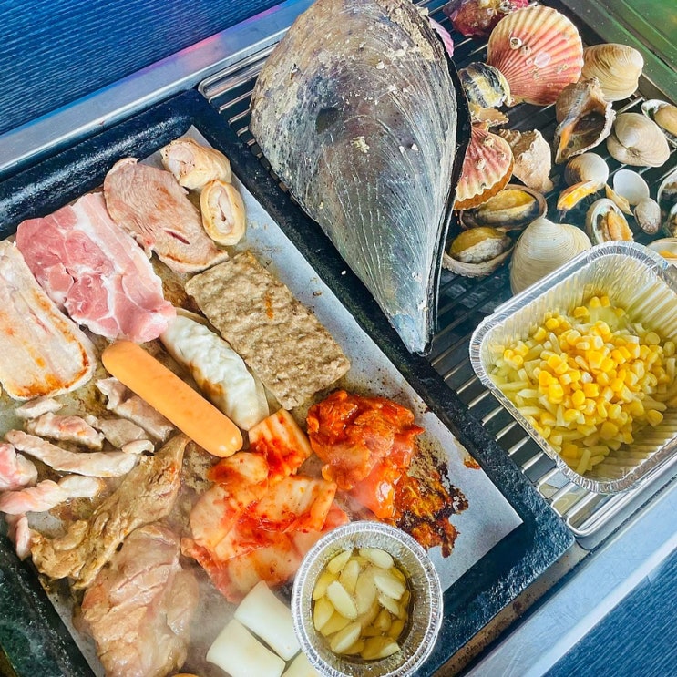 세종 조개구이 보람동맛집 조개창고 조개구이 무한리필 네이버 블로그