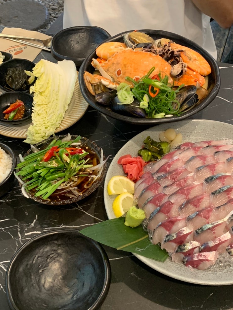 서귀포올레시장횟집 서귀포고등어회 해물라면 맛집 모루쿠다 서귀포올레시장점 네이버 블로그