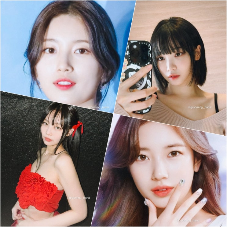여자 긴 앞머리 옆머리 사이드뱅 옆으로 넘기기 페이스라인컷 스타일 네이버 블로그
