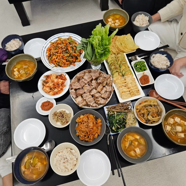 일상 집밥 해먹는 요린이 새댁집밥일기 집밥기록 집밥 신혼밥상 10명 집들이 집들이 메뉴 네이버 블로그