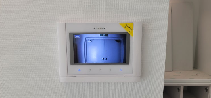 김해 비디오폰 팔판마을 부영이그린타운 1단지 코맥스 CAV-77MG 비디오폰 설치 : 네이버 블로그