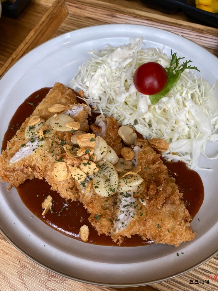 서울 영등포구 영등포구청역 맛집 마늘돈까스가 맛있는 양화돈까스 네이버 블로그