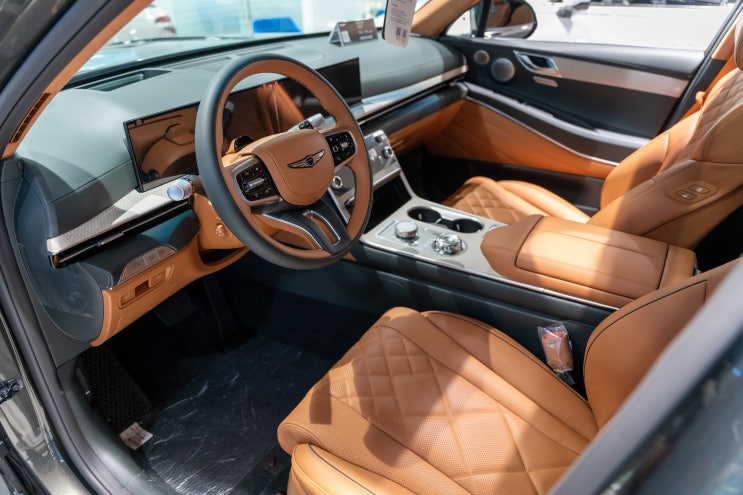 제네시스 GV80 페이스리프트 여전히 고급스럽지만 비싸다는.. : 네이버 블로그