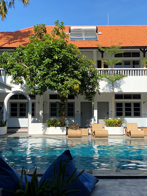 [발리 꾸따] 꾸따 가성비 호텔 더마하타 레기안 The Mahata Legian 숙박후기 / 아줄 비치클럽 Azul beach ...