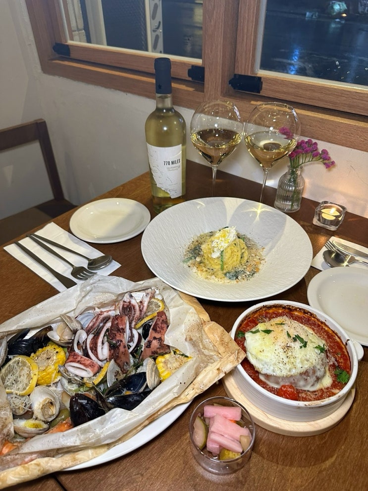 관저동 양식맛집 오우에서 식사 겸 와인 한잔했어요 : 네이버 블로그