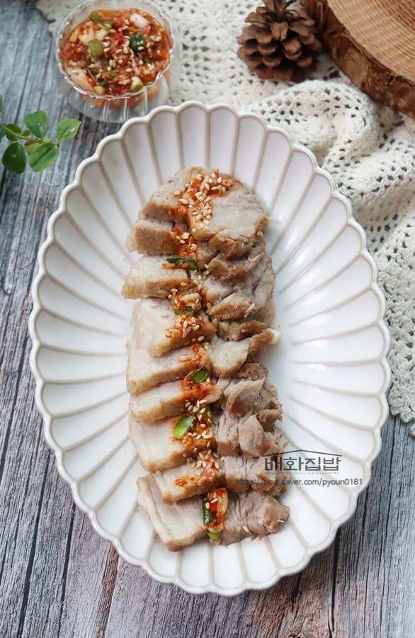 압력솥 삼겹살 수육 보쌈 삶는법 삶기 통삼겹 된장 돼지수육 맛있게 삶는법 시간 네이버 블로그