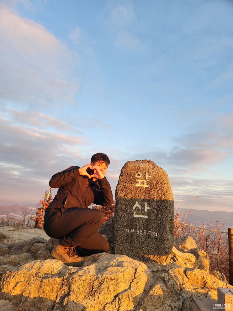 대구 앞산 등산코스 앞산전망대 정상 최단코스 네이버 블로그