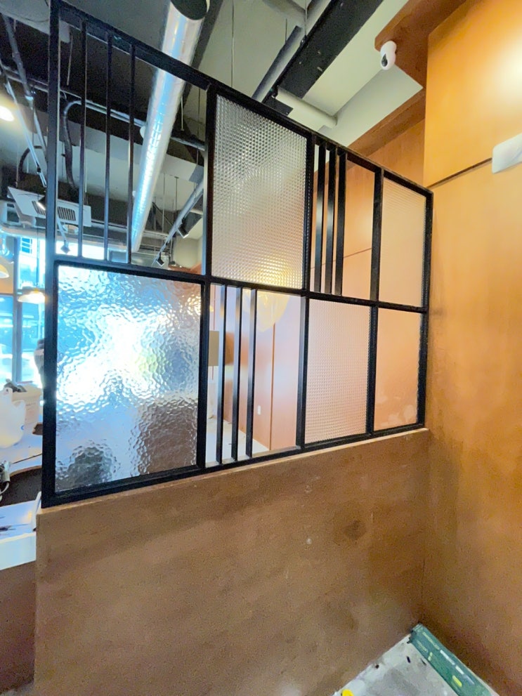 전주 파티션 part 』사무실 유리 칸막이, 가림막 파티션 설치 공사 : 네이버 블로그