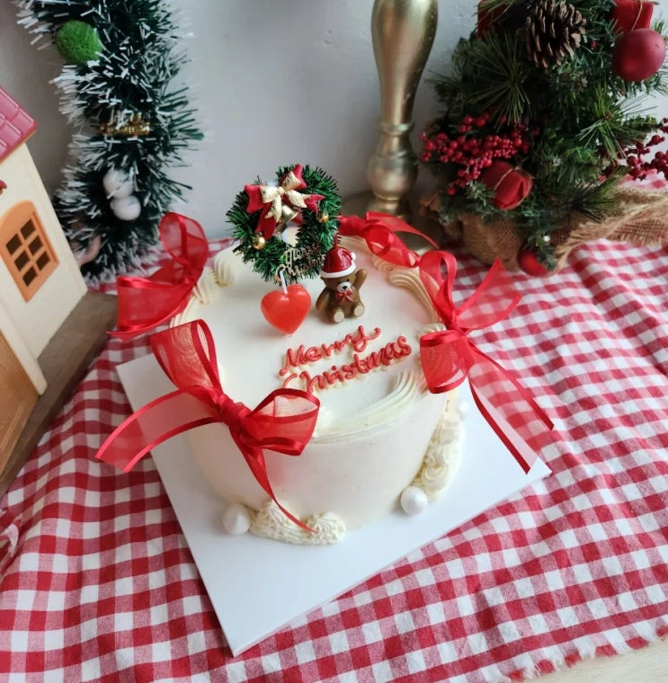 [2023 크리스마스 케이크] 목동케이크맛집 예쁘당케이크 추천 디자인 : 네이버 블로그
