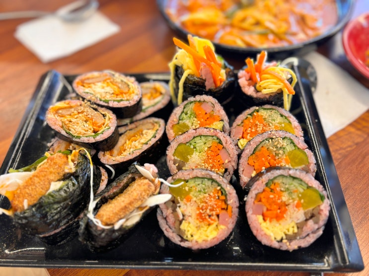강릉김밥 강릉김밥프리미엄점 방문 후기 네이버 블로그