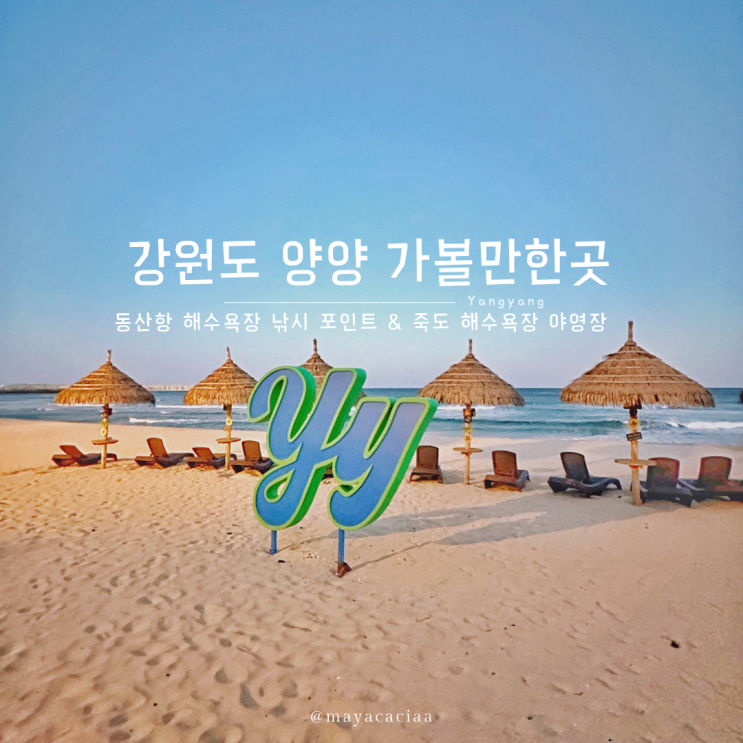 강원도 양양 가볼만한곳 동산항 해수욕장 낚시 포인트 죽도 해수욕장 야영장 네이버 블로그