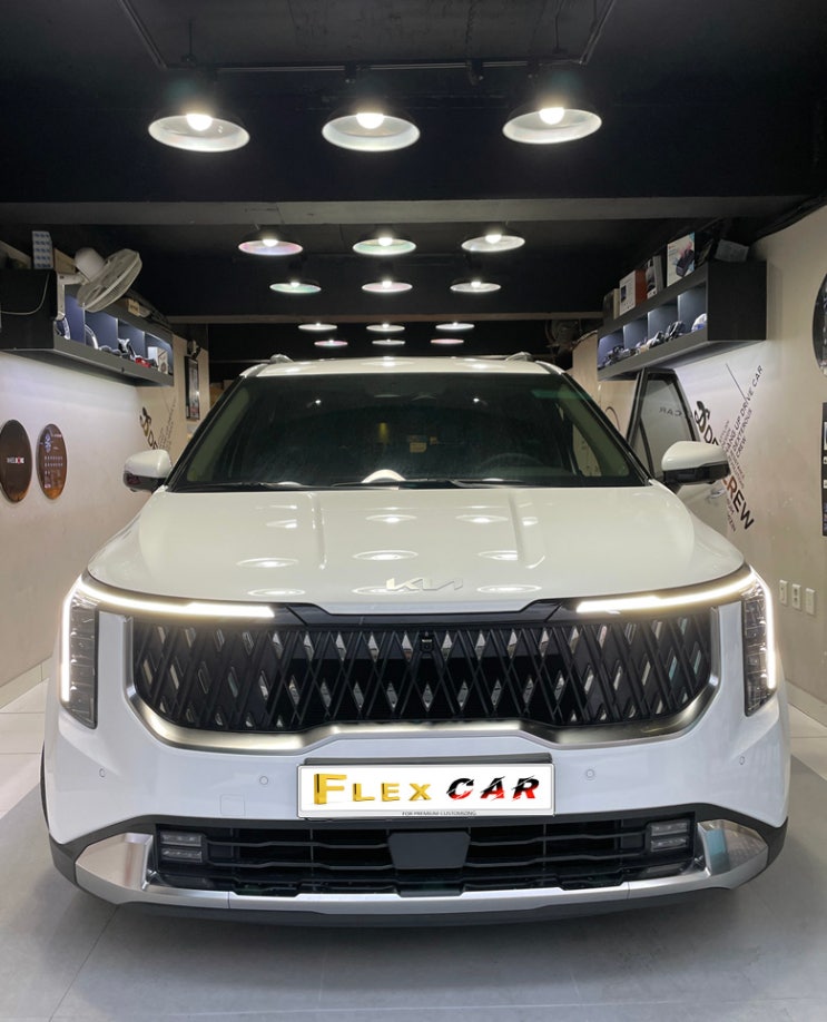 신형 더 뉴 카니발 KA4 4세대 페이스리프트 북미수출형 GSC 현대모비스 순정 사이드스텝 장착시공~ 강남서초 자동차튜닝 SUV 사이드스텝 전문 장착점! 플렉스카 튜닝샵 ...