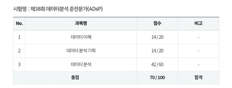 38회 ADsP 비전공자 3주 합격후기와 내돈내산 책 추천 : 네이버 블로그