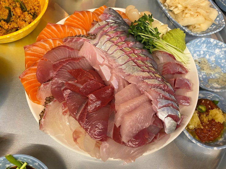 창원 상남동 횟집 맛집 푸른회전문 모듬회 웨이팅 찐맛집 네이버 블로그