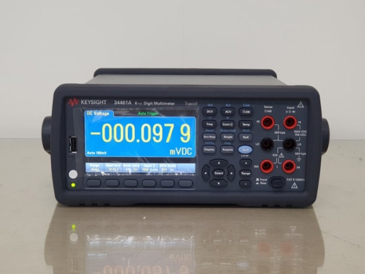 Keysight 34461A Digital Multimeter (6½ digit, 100µA ~ 10A) 렌탈 중고매각 중고매입 ...
