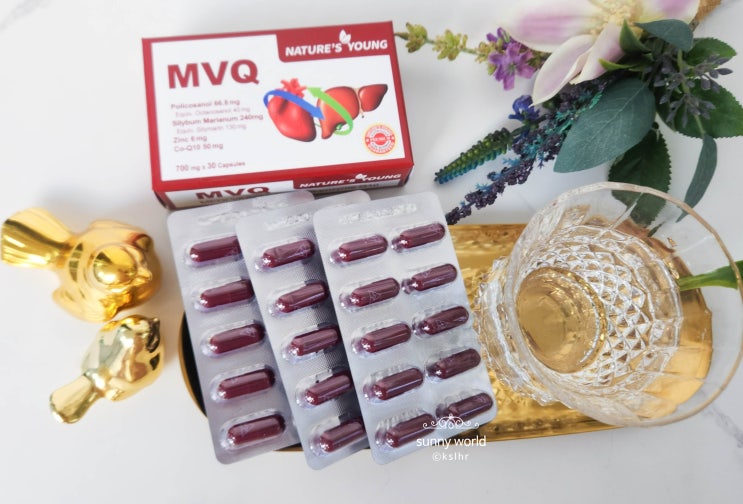 네이쳐스영 MVQ 고함량 폴리코사놀 간영양제 챙기기 : 네이버 블로그