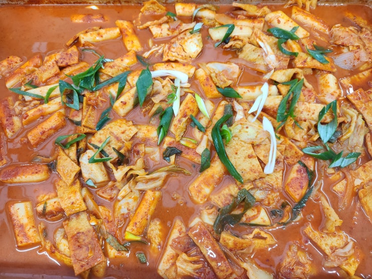 포항 두호동 장량성도시장 분식맛집 - 무지개분식 : 네이버 블로그