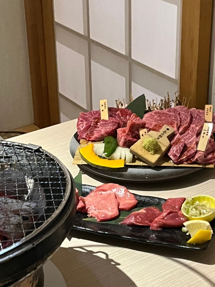 삿포로 츠바메 본점 스스키노거리 야끼니꾸 맛집 추천 예약방법 네이버 블로그