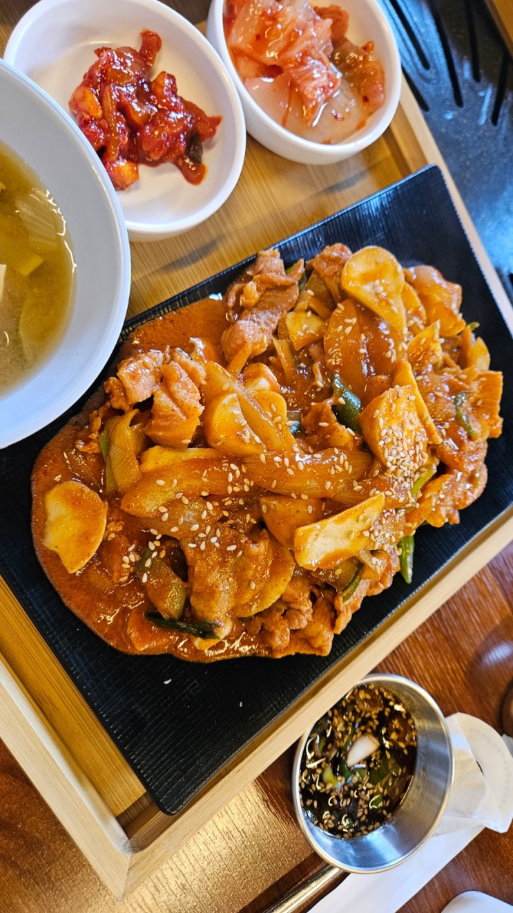 프리미엄 고기 스토리 대접 양산주남점 두루치기백반 점심특선 맛있는 곳 : 네이버 블로그