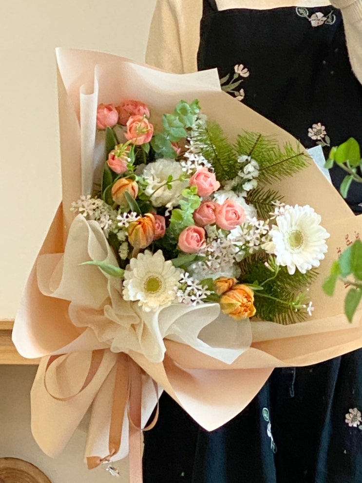 인천 꽃집 졸업식 꽃다발 인천 서구 꽃집 그리너리플라워 겨울 느낌 가득하게 준비해드려요 네이버 블로그