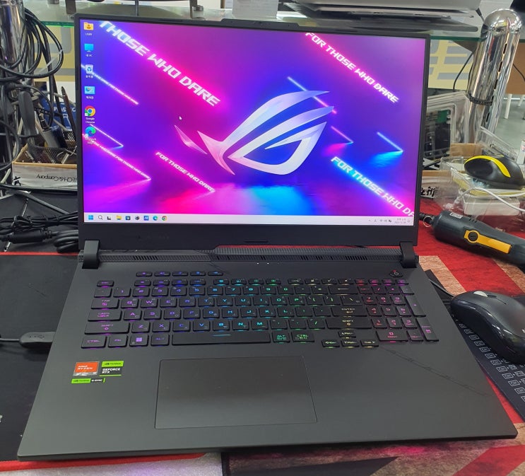 고성능 게이밍 노트북 ASUS ROG SCAR 17 G733PY-LL002W 부산컴퓨터도매상가 신우컴퓨터 : 네이버 블로그