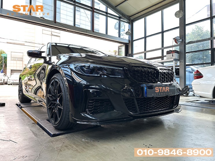 스타오토모티브 BMW G20 340i룩 에어덕트 장착 시공 : 네이버 블로그