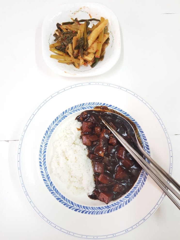 짜장만들기 베이컨 짜장밥 레시피 간단한 짜장소스 : 네이버 블로그