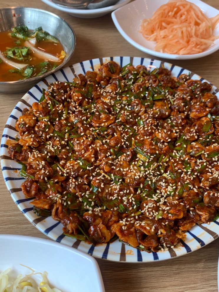 대구칠곡3지구 맛집 꼬막비빔밥이 맛있는 본당속초옥 네이버 블로그