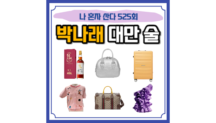 나혼자산다 대만 술 위스키 박나래 구찌 가방 캐리어 가디건 원피스 옷 나혼산 네이버 블로그
