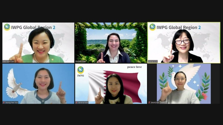 IWPG 글로벌 2국 이서연 지국장, 카타르 어떻게 여성을 위해 일하는지 단체와 교류 : 네이버 블로그