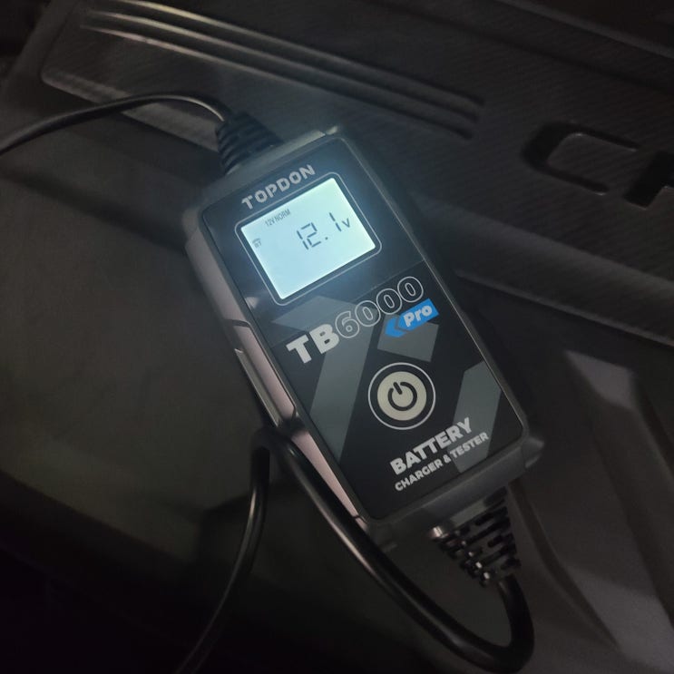 자동차배터리 충전기, 탑돈 TB6000Pro AS 후기 : 네이버 블로그
