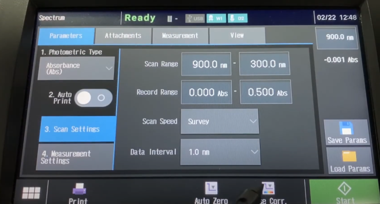 UV-1900i standalone operation / 시마즈 유브이 사용 매뉴얼 작동법 / Shimadzu 독립실행 ...