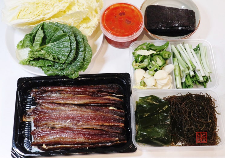 구룡포 과메기 맛집 포항 과메기세트 땡큐파머스에서 즐기기 네이버 블로그