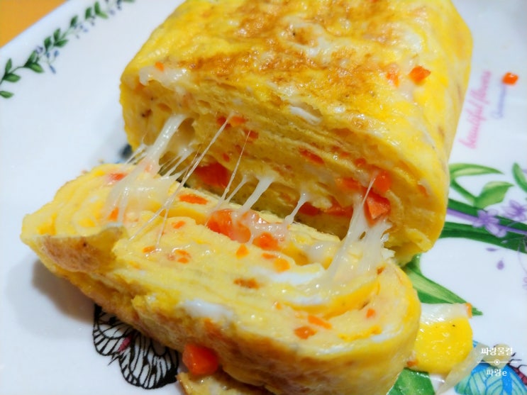 치즈 계란말이 만드는법 모짜렐라치즈 맛있는 달걀말이 레시피 네이버 블로그