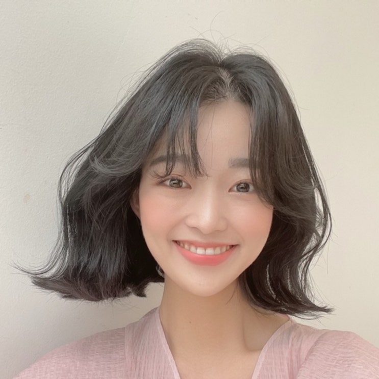 광대커버 레이어드 헤어스타일 추천 중단발 빌드펌 차홍룸 신다은 네이버 블로그