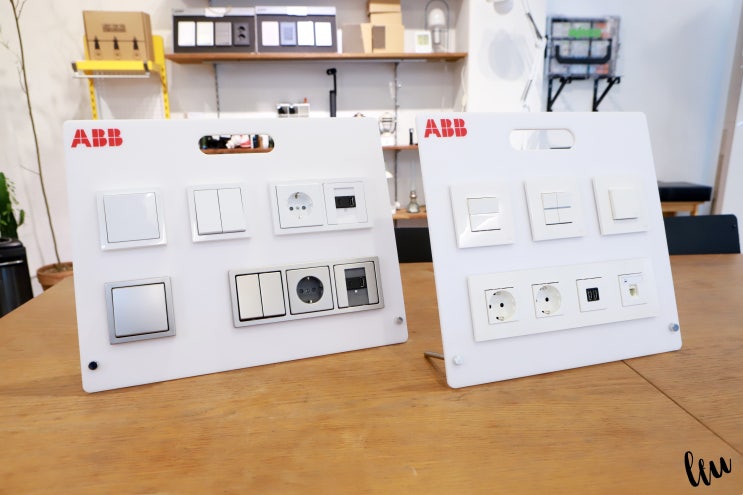 ABB 퓨처리니어와 제닛으로 유럽형 정사각 스위치 콘센트의 선택의 폭을 넓혀 보세요 : 네이버 블로그