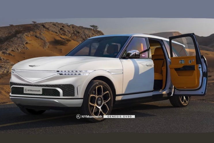 GENESIS GV90 코치도어 적용된 럭셔리 SUV 끝판왕! : 네이버 블로그