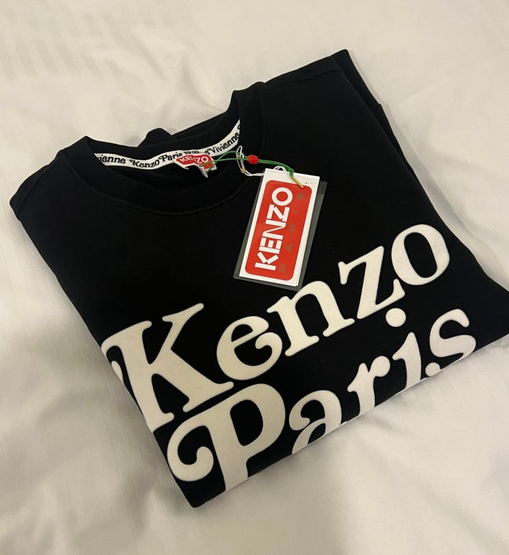 겐조(KENZO)/ 니고(Nigo) x 베르디 (verdy) 맨투맨 구매 후기 : 네이버 블로그
