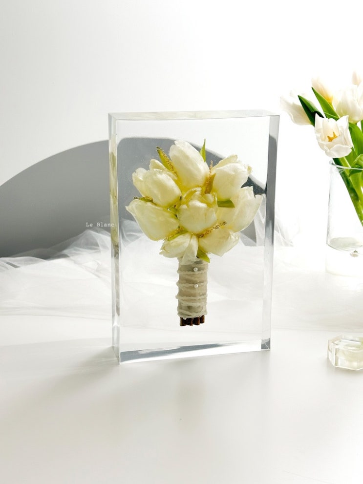 Bouquet 부케레진프레임 레진액자 젤캔들홀더 부케링홀더 부케드라이 강남 잠실 송파 왕십리 성수 르블랑 네이버 블로그