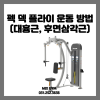 조원동 송죽동 헬스장 믹스짐 펙 덱 플라이 운동 방법 대흉근 후면삼각근 네이버 블로그