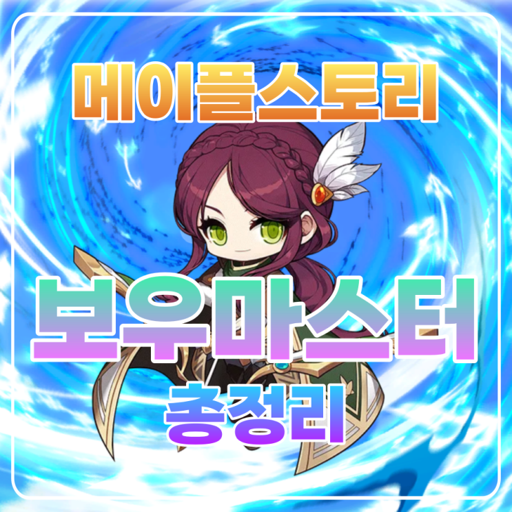 메이플 보우마스터 코강 코어강화 보마 코강 하이퍼스킬 어빌리티 총정리 네이버 블로그