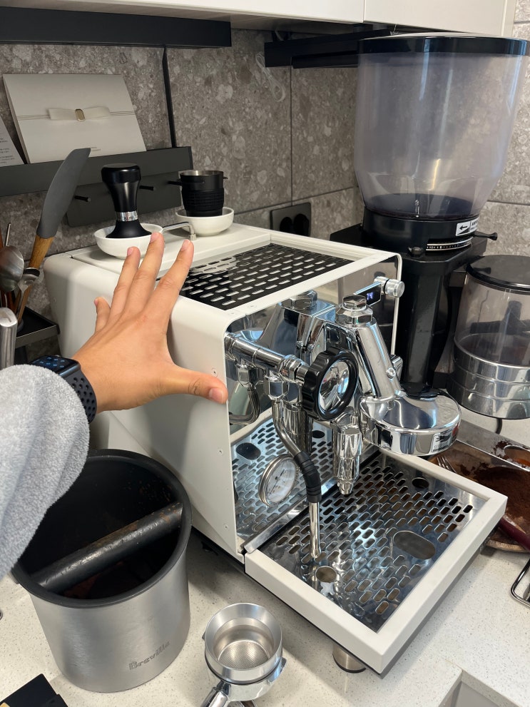 홈카페 머신 엘로치오 마누스s 후기 브레빌870 안녕 : 네이버 블로그