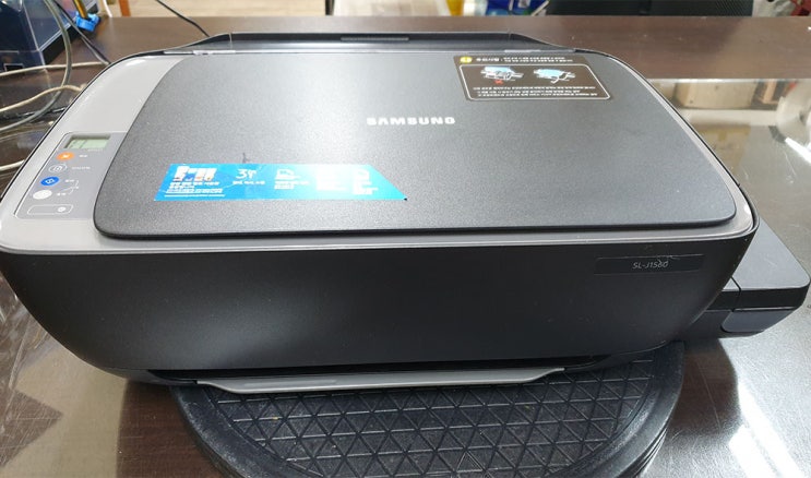 삼성 Sl J1560 검정 헤드 출력 안됨 수리 컴프링크 용인 동백 죽전 분당 성남 프린터 수리 임대 판매 네이버 블로그