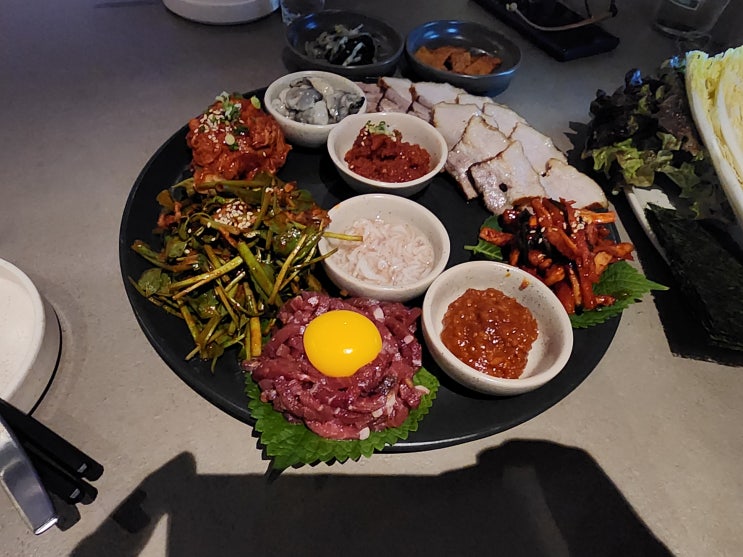 합정역 맛집 맛있는 퓨전 한식 데이트 장소 더기와 합정점 네이버 블로그