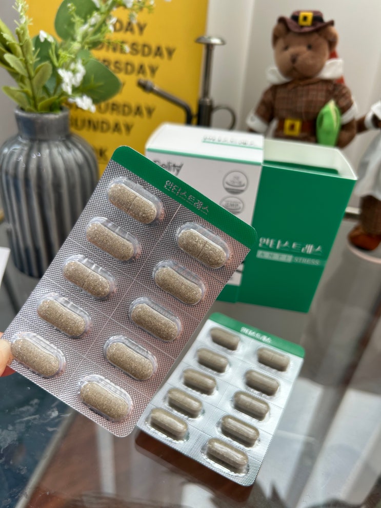 하지불안장애증후군 영양제 추천 안티스트레스 테아닌 홍경천 마그네슘 네이버 블로그