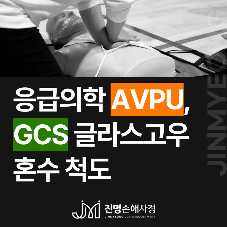 응급의학 AVPU와 GCS 글라스고우 혼수 척도는 무엇일까요? : 네이버 블로그