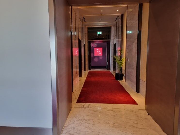 두바이 브루즈할리파 배경인생샷 세라비(CELAVI)런치코스 : 네이버 블로그