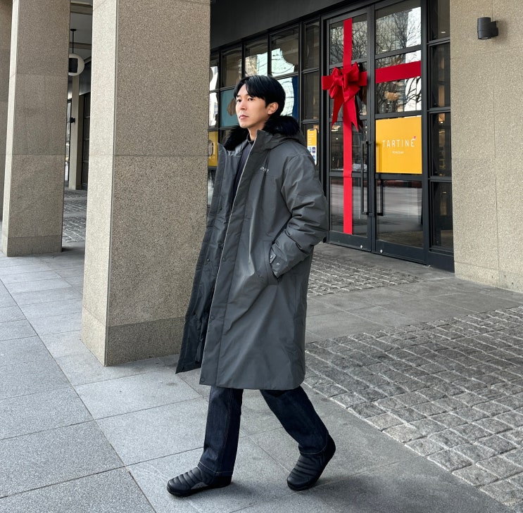 디스커버리 남성 롱패딩 따뜻한 구스다운 네이버 블로그